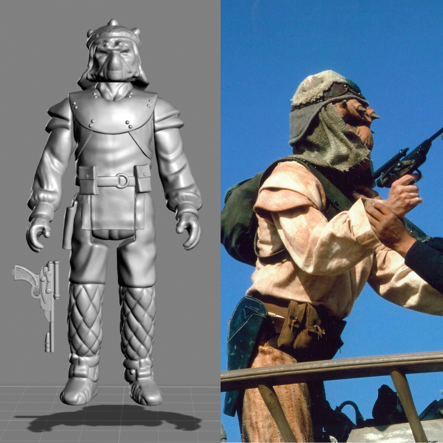 Jabba’s Palace Action Figures - Funky Maclunkey