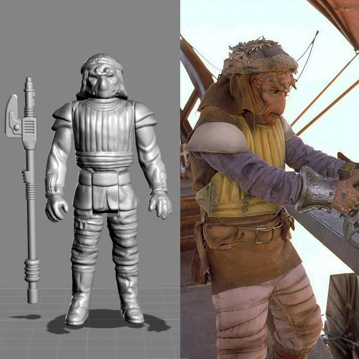 Jabba’s Palace Action Figures - Funky Maclunkey