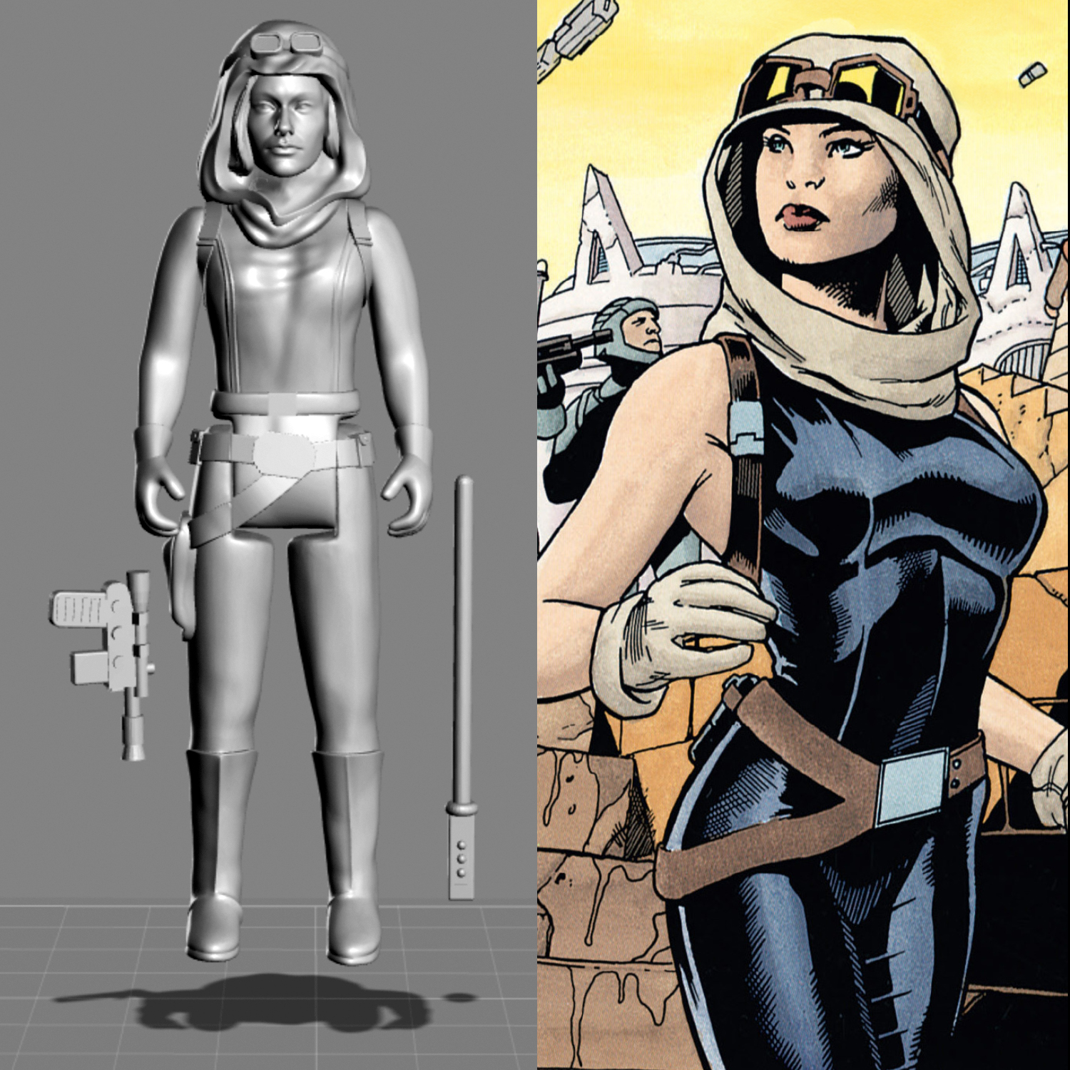 Funky Maclunkey - Heir to the Empire Action Figures!