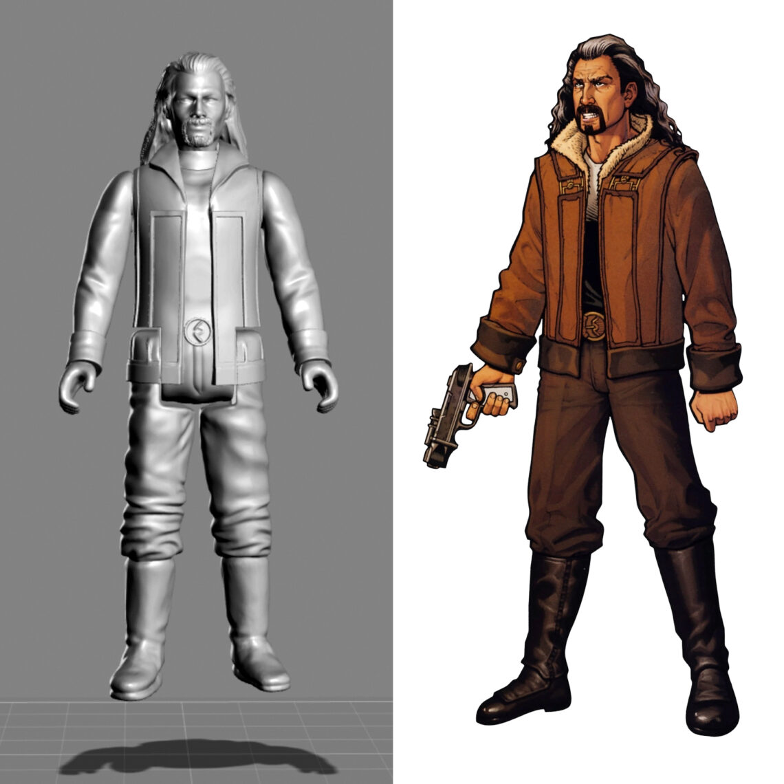 Funky Maclunkey - Heir to the Empire Action Figures!
