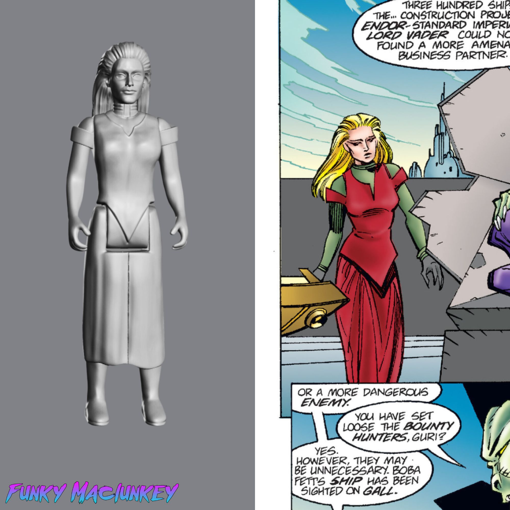 Funky Maclunkey - Shadows of the Empire Action Figures