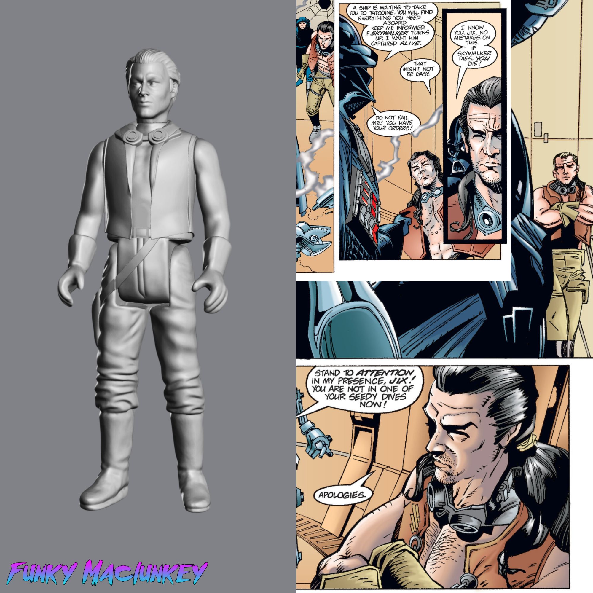 Funky Maclunkey - Shadows of the Empire Action Figures