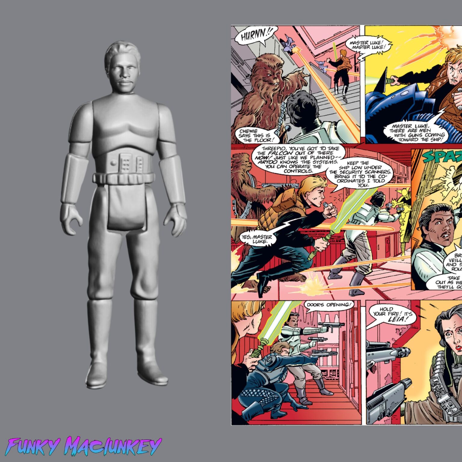 Funky Maclunkey - Shadows of the Empire Action Figures