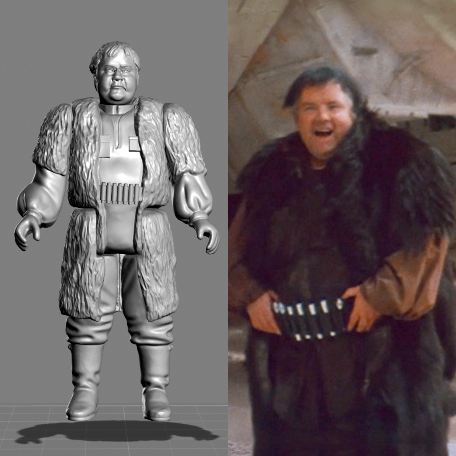 The Human Jabba from A New Hope and 3 Goons - Funky Maclunkey